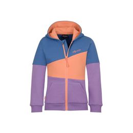 Trollkids Sweatjacke Alesund in violet sorbet/graphite | Gr.: 116
