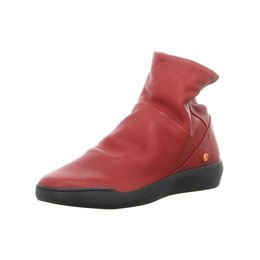 Softinos Klassische Stiefelette in rot | Gr.: 38