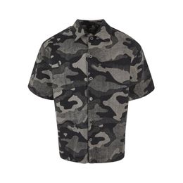 Urban Classics Short Sleeve Shirt in blacklasercamo | Gr.: M