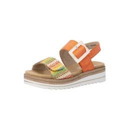 Remonte Espadrilles Sandalen in Orange | Gr.: 40