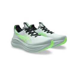 asics Laufschuhe GEL-NIMBUS 28 in cold moss/illuminate green | Gr.: 45