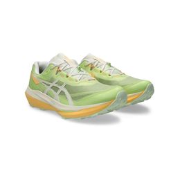 asics Laufschuhe FUJISPEED 4 in lime green/cream | Gr.: 41,5