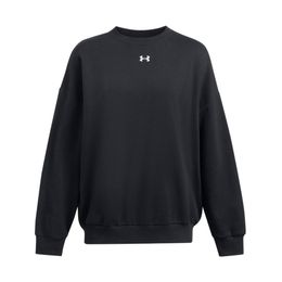 Under Armour Fleecejacke/Fleecepullover "Rival Fleece Os Crew" in Schwarz | Gr.: M
