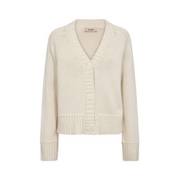 MOS MOSH MMRola Bine V-Neck Knit Cardigan in Ecru | Gr.: XS