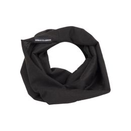 Schal Urban Classics "Urban Classics Unisex Light Tube Scarf", Damen, Gr. onesize, schwarz, Polyester, unifarben, Modet&uuml;cher Schal