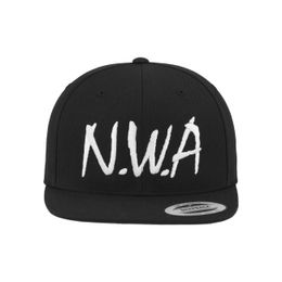 Flex Cap MisterTee "MisterTee Unisex N.W.A Snapback", Gr. onesize, schwarz, 80% Polyacryl, 20% Wolle, unifarben, Caps
