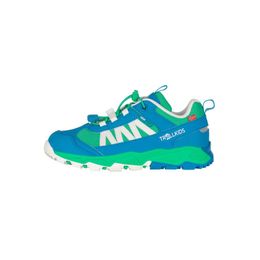 Trollkids Wanderschuh Hiker Low Tronfjell in emerald green/dynamic blue | Gr.: 31
