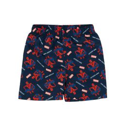 Marvel Spiderman Badeshorts Badehose Schwimmhose Boardshorts in blau | Gr.: 134/140