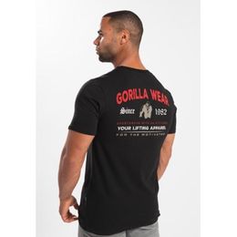 Gorilla Wear Warren T-Shirt - Schwarz | Gr.: XXL