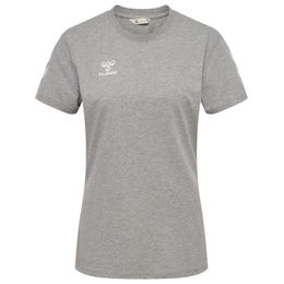 Hummel T-Shirt Hmlgo Damen in GREY MELANGE | Gr.: L