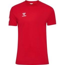 Hummel T-Shirt Hmlgo Herren in TRUE RED | Gr.: XXL