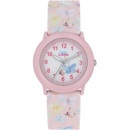 Quarzuhr Prinzessin Lillifee, bunt (bunt, wei&szlig;, rosa), Armbanduhren, Kinder, Quarzuhr, Armbanduhr, Kinderuhr, M&auml;dchenuhr, ideal auch als Geschenk