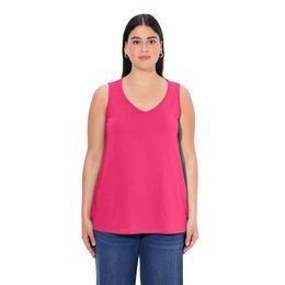 Ulla Popken Strick-Top in magentapink | Gr.: 54-56