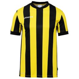 Uhlsport Sportshirt "Retro Stripe Shirt Kurzarm" in Schwarz | Gr.: 140