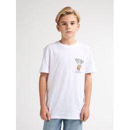 PETROL INDUSTRIES T-Shirt mit grafischem R&uuml;ckenprint Taco in Wei&szlig; | Gr.: 128
