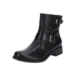 Paul Green Leder-Boots in Schwarz | Gr.: 41