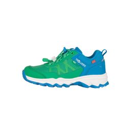 Trollkids Wanderschuh Hiker Low Trolltunga in emerald green/dynamic blue | Gr.: 28