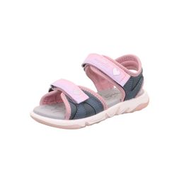 Superfit Sandale PEBBLES in Blau/Rosa | Gr.: 30