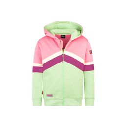 Trollkids Sweatjacke Flekkefjord in candy pink/fresh berry | Gr.: 128