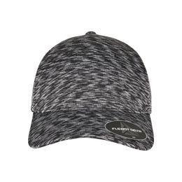 Flex Cap Flexfit "Flexfit Neue Kollektion Flexfit DELTA UNIPANEL CAP", Herren, Gr. S/M, melangeschwarz, 100% Polyester, Caps