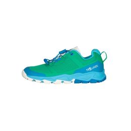Trollkids Wanderschuh Hiker XT Sandefjord in emerald green/dynamic blue | Gr.: 36