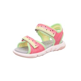 Superfit Sandale PEBBLES in Rosa/Hellgr&uuml;n | Gr.: 29