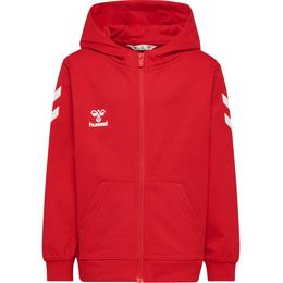 Hummel Rei&szlig;verschluss Jacke Hmlgo Kinder in TRUE RED | Gr.: 116