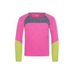 Trollkids Longsleeve Seiland in fresh berry/graphite | Gr.: 104