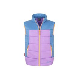 Trollkids Steppweste Hardanger in violet sorbet/graphite | Gr.: 128