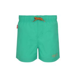 Trollkids Badeshorts Balestrand in aquamarine green/caramel | Gr.: 116