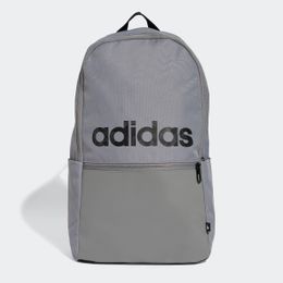 Rucksack adidas Performance "CLASSIC DAILY", grau (grau three, schwarz), Rucks&auml;cke, Obermaterial: 100% Polyester, Rucksack