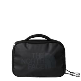 Kulturbeutel The North Face "BASE CAMP VOYAGER TOILETRY KIT", Damen, Gr. B/H/T: 23,5cm x 16,5cm x 8,3cm, schwarz (tnf schwarz, asphalt grau), Web, Polyester, Taschen Kulturbeutel, f&uuml;r Erwachsene, aus Polyester, windabweisend, mit Mesheinsatz