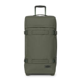 Weichgep&auml;ck-Trolley Eastpak "TRANSIT'R M", Kinder, Gr. B/H/T: 35,5cm x 67cm x 30cm 78 l, khaki, Polyester, unifarben, Basic, Koffer, Reisegep&auml;ck Aufgabegep&auml;ck Reisekoffer mit TSA Schloss Reisetasche