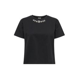 Jacqueline de Yong JDY T-Shirt Damen Gr&ouml;&szlig;e XS schwarz / silber