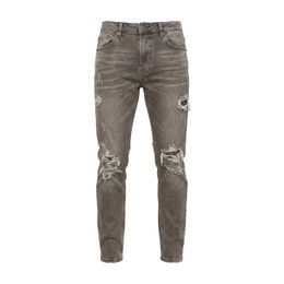 Bequeme Jeans 2Y Premium "2Y Premium 2Y Premium Frank Slim Fit Jeans", Herren, Gr. 29, Normalgr&ouml;&szlig;en, grau, 97% Baumwolle, 3% Elasthan, unifarben, Jeans