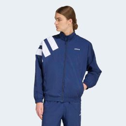 Trainingsjacke adidas originals "ARCHIVE BLOCKED", Herren, Gr. M, night indigo, wei&szlig;, Obermaterial: 100% Polyamid, Jacken Trainingsjacke