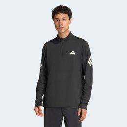 Rollkragenshirt adidas Performance "ADI365 ICONIC 1/2 ZIP", Herren, Gr. XL, schwarz, Obermaterial: 88% Polyester, 12% Elasthan, Shirts