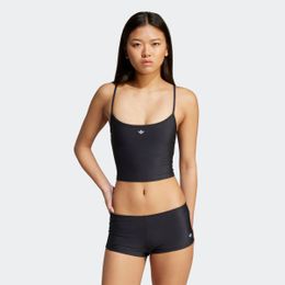 Bustier-Bikini-Top adidas Performance "ESSENTIALS SWIM", Damen, Gr. 44, N-Gr, schwarz, Obermaterial: 81% Polyester, 19% Elasthan, Bikini-Oberteile