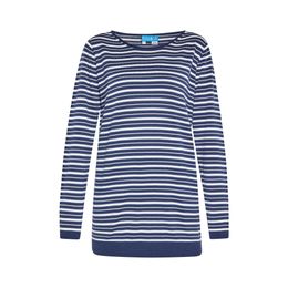 Sanika Pullover Damen Gr&ouml;&szlig;e XXL marine / wei&szlig;
