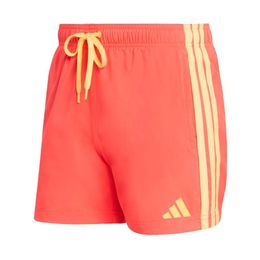 adidas Sportswear Athletic Swim Trunks '3 STRIPES SWIM SHORTS 5' male Red size XXL