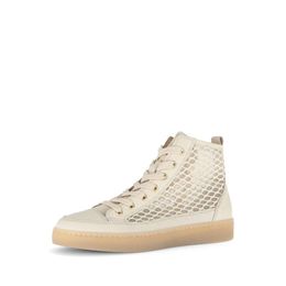 Sneaker Gabor "Sneaker high", Damen, Gr. 36, beige, Schuhe Sneaker