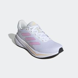 Laufschuh adidas Performance "RESPONSE", Damen, Gr. 38, orange (cloud wei&szlig;, bliss lila, orange tint), Synthetik, Textil, Schuhe Laufschuh