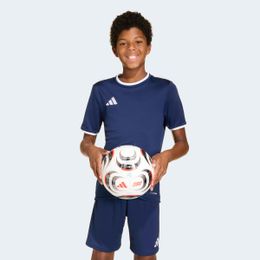 Fu&szlig;balltrikot adidas Performance "ENTRADA26 TRIKOT KIDS", Jungen, Gr. 152, team navy blau 2, wei&szlig;, Obermaterial: 100% Polyester, Rundhals, Trikots Fu&szlig;balltrikot