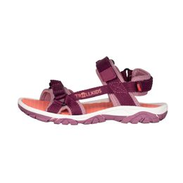 Sandale Trollkids "KIDS OSLOFJORD SANDAL", M&auml;dchen, Gr. 26, mulberry, orchid, Synthetik, Schuhe Sandale