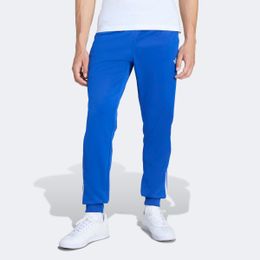Sporthose adidas originals "SST", Herren, Gr. M, N-Gr, blau, wei&szlig;, Obermaterial: 70% Polyester, 30% Baumwolle, Hosen Sporthose
