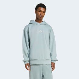 Kapuzensweatshirt adidas Sportswear "M A SZN FL HD", Herren, Gr. M, wosa, Obermaterial: 70% Baumwolle, 30% Polyester, Sweatshirts, weiches Fleecematerial