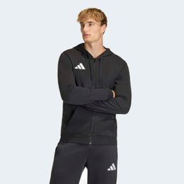 Kapuzensweatshirt adidas Performance "ENTRADA26", Herren, Gr. S, schwarz, wei&szlig;, Obermaterial: 70% Baumwolle, 30% Polyester, angesetztes B&uuml;ndchen, Sweatshirts