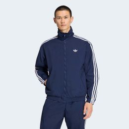 Trainingsjacke adidas originals "FIREBIRD WOVEN TRACK", Herren, Gr. L, night indigo, Obermaterial: 100% Polyamid, Jacken Trainingsjacke