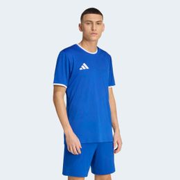 Fu&szlig;balltrikot adidas Performance "ENTRADA26 TRIKOT", Herren, Gr. M, royal blau, wei&szlig;, Obermaterial: 100% Polyester, Rundhals, Trikots Fu&szlig;balltrikot