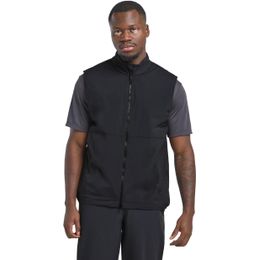 Funktionsweste Jack Wolfskin "BIKE COMMUTE WIND VEST M", Herren, Gr. M (50), blau (schwarz, navy), Obermaterial: 87% Polyamid, 13% sonstige Fasern, Westen Funktionsweste